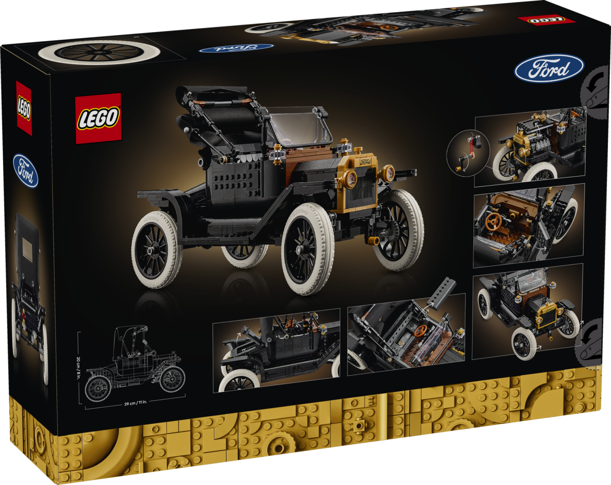 LEGO Icons 11376 Ford Model T drives into view - Brick Fanatics