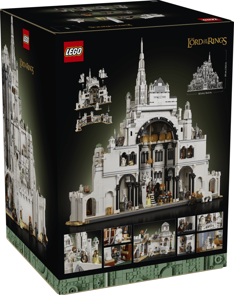 LEGO The Lord of the Rings: Minas Tirith set revealed - Brick Fanatics