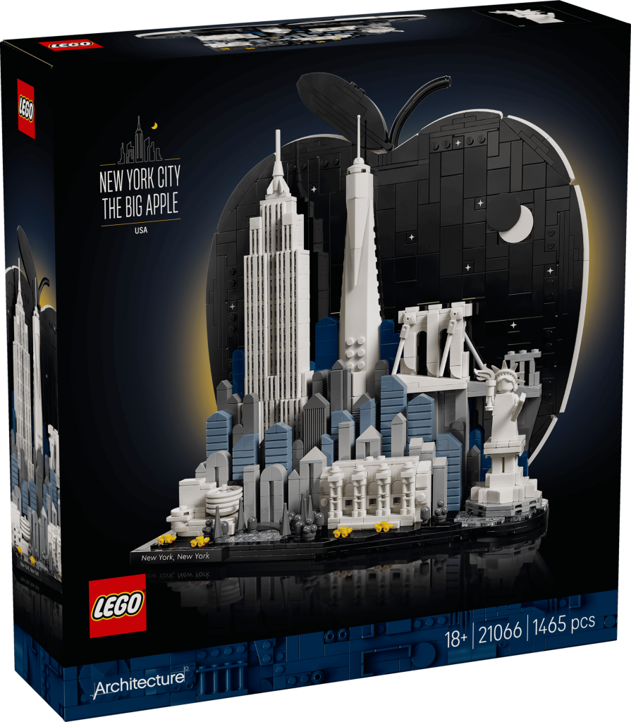 LEGO Architecture heads to New York in new, abstract set - Brick Fanatics